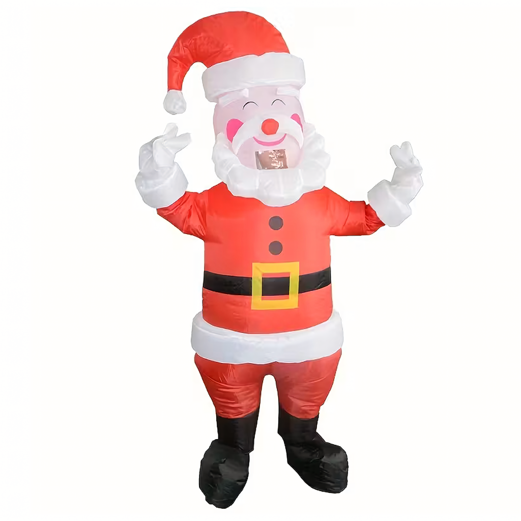 Inflatable Costume Santa Claus Costume Fancy Dress for Christmas Parti ...